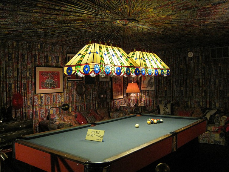 Pool Table with Fancy Lighting | THE BILLIARDS GUY