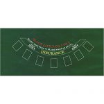 Blackjack Felt Table Cover - THE BILLIARDS GUY