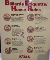 Pool Room Etiquette, Revisited - THE BILLIARDS GUY